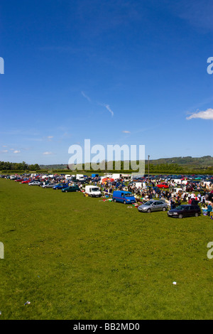 Corbridge wednesday car boot fair Northumberland Stock Photo - Alamy