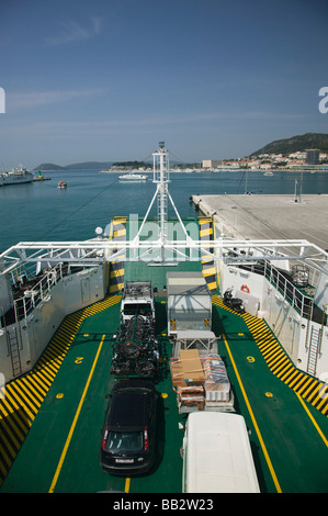 Croatia, Central Dalmatia, Split, Brac, Split Island Ferry Stock Photo ...