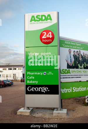 Asda store sign, UK Stock Photo - Alamy