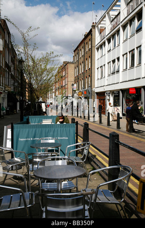 Lambs Conduit Street Holborn London. The historic street takes its name ...