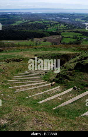 Cwmcarn Forest Drive Wales clouds Stock Photo - Alamy