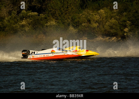 USA; Georgia; Savannah. ChampBoat Grand Prix Series boat races Stock ...