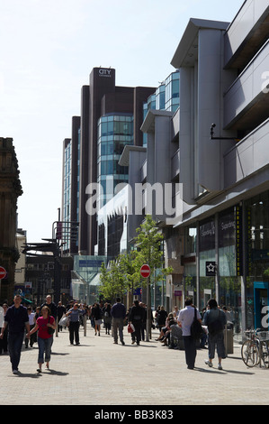 Albion Street, Leeds City Centre, Northern England Stock Photo - Alamy
