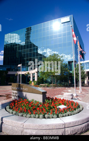 Canada, New Brunswick, Moncton, downtown, Main Street and the Bell ...