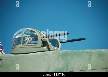 TOP TURRET OF A BOEING B-17 FLYING FORTRESS WW2 BOMBER Stock Photo - Alamy