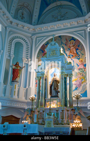 Interior of St. Peter’s Church, Cheticamp, Cape Breton Island, Nova ...