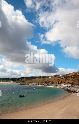 TALMINE AND TALMINE BAY SUTHERLAND SCOTLAND SUMMER THE OLD STONE SHED ...
