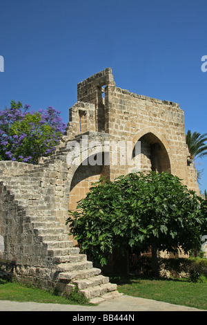 Stairway Bella Pais Abbey Keryneia Girne North Cyprus Stock Photo ...