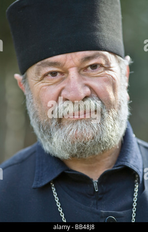 Portrait of a Georgian priest Tbilisi Georgia former USSR Stock Photo ...