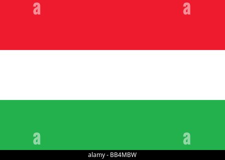 National flag of Hungary: red, white and green horizontal stripes Stock ...