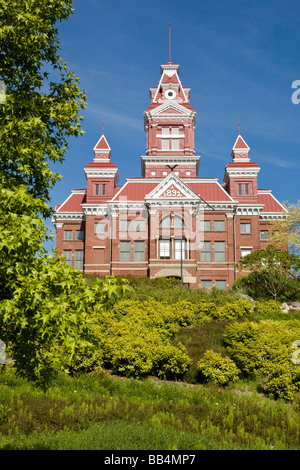 Whatcom Museum of History and Art in downtown Bellingham, Washington. A ...