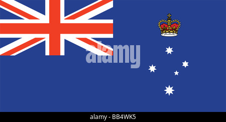 The Australian flag Stock Photo - Alamy