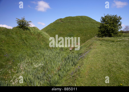 dromore mound motte and bailey county down northern ireland uk Stock ...