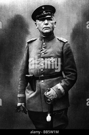 General Karl von Einem, German army commander, WW1 Stock Photo - Alamy