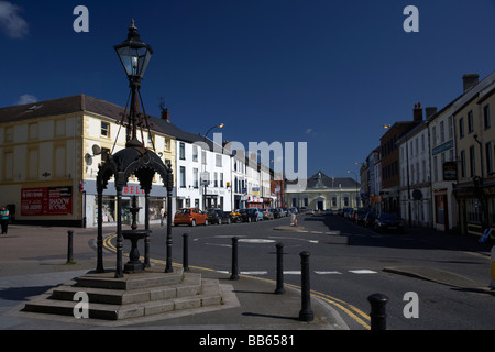 the Big Lamp market place and high street in the town centre of ...