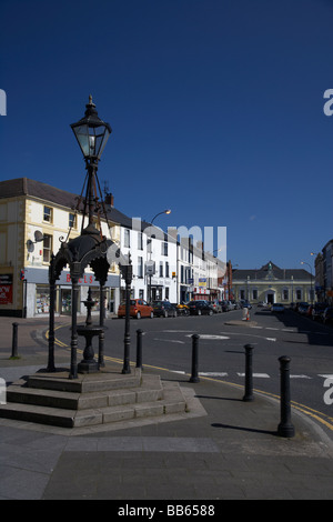 the Big Lamp market place and high street in the town centre of ...