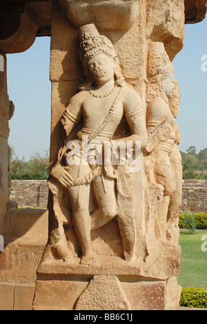 Aihole - Karnataka, Durga temple, (apsidal on plan) General - View from ...