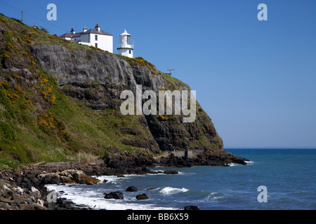 blackhead lighthouse and the whitehead to blackhead coastal path county ...
