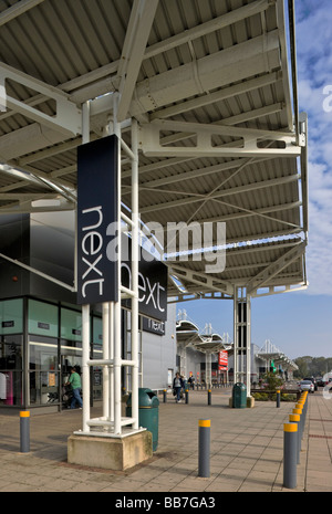 Interchange Retail Park in Bedford Stock Photo - Alamy