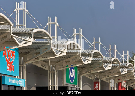Interchange Retail Park in Bedford Stock Photo - Alamy