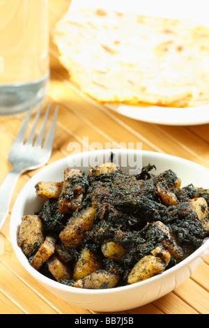 Paneer Saag is a spinach and mustard leaf-based Indian dish containing ...