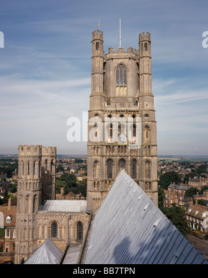 Ely Cathedral, West tower, Octagon Tower, Lantern Tower, Cambridgeshire ...