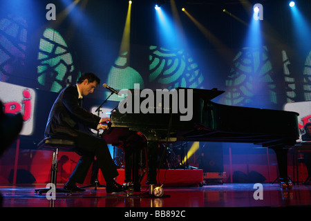 Peter Cincotti, US singer and songwriter, performing live at Energy ...