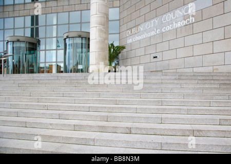 The Civic Offices of Dublin City Council. Wood Quay. Ireland Stock ...