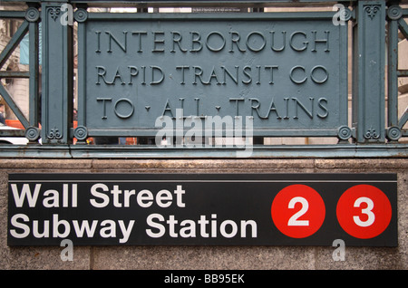 Subway entrance sign Stock Photo - Alamy