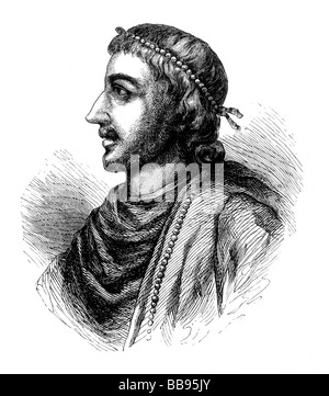 KING CANUTE (Cnut) Viking King of England, Norway and Denmark said to ...