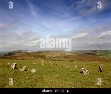 Bedd Arthur Arthur's Grave stone circle Preseli Hills Pembrokeshire ...