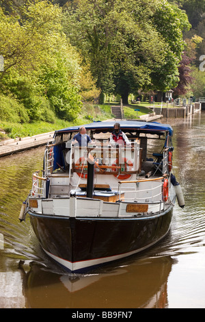 England, Berkshire, Cookham Locks MV Devon Belle, former Dunkirk little ...