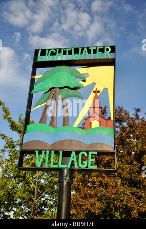 Lightwater Village surrey Stock Photo - Alamy