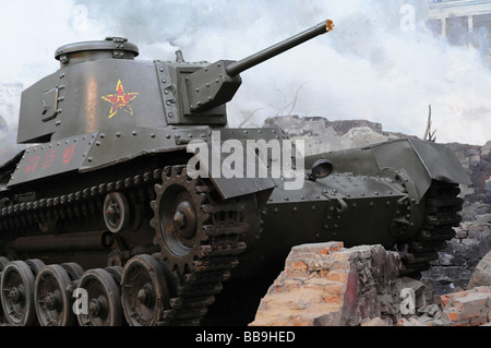 Chinese battle tank Stock Photo - Alamy