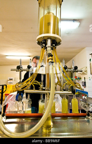 Alpe Distillery Production of Genepy Hone Aosta Italy Stock Photo - Alamy