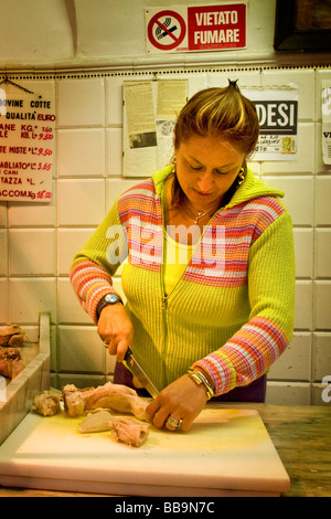 Tripe shop in the carrugi Genoa Italy Stock Photo - Alamy