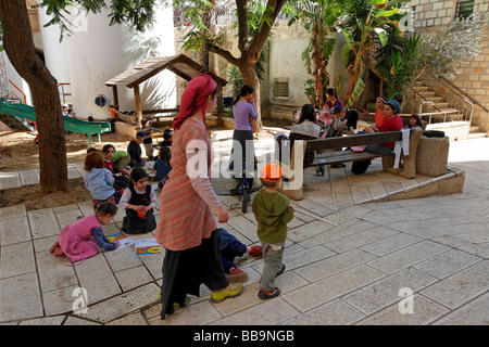 Judea Hebron Mountain Abraham Avinu Synagogue at the Jewish quarter in ...