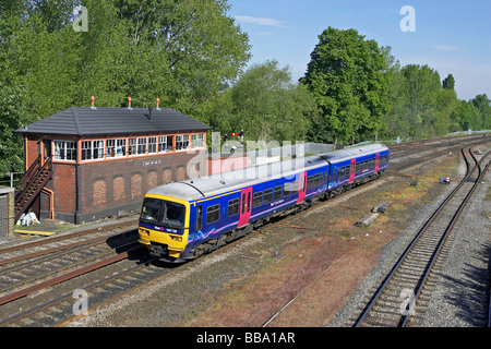 Great Western Railway signal box at Cranmore, Somerset, England Stock ...