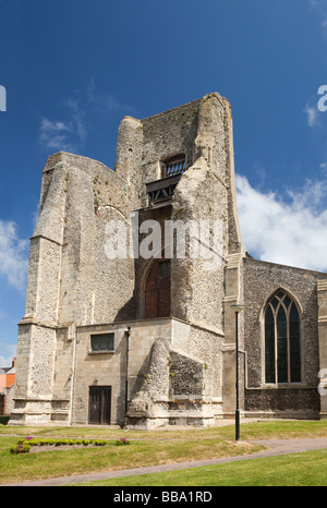 The ruined tower and parish church of St Mary the Virgin at Barningham ...