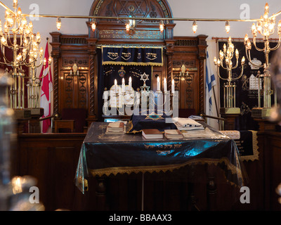 Jewish Synagogue interior. Toronto Canada Stock Photo - Alamy