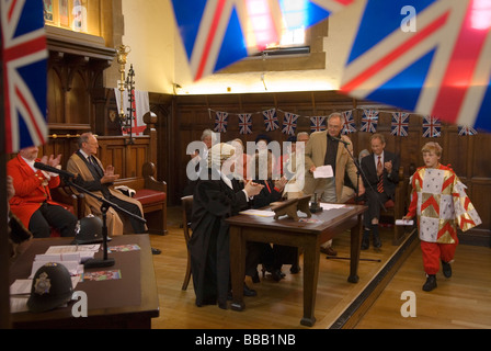 Court of Arraye Lichfield Greenhill Bower. A mock trial taking place ...