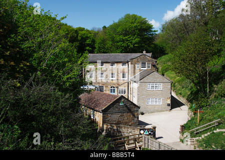 The Youth Hostel at Boggle Hole, Robin Hoods Bay, North Yorkshire Stock ...