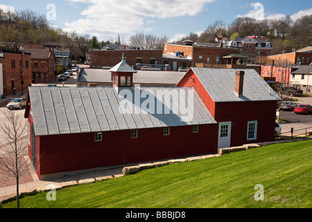 Historic Willard Richardson blacksmith shop in Galena, IL Stock Photo ...