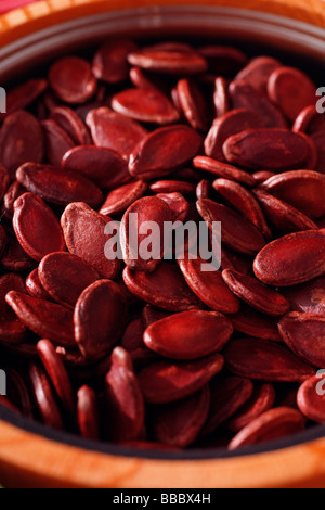 Red Melon Seeds Stock Photo - Alamy
