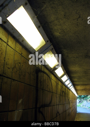 urban landscape city subway passage way Stock Photo - Alamy