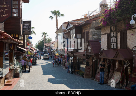 Turkey, Side, Shops in the old town Stock Photo - Alamy