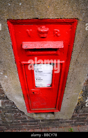 Rural Victorian Post box Stock Photo - Alamy