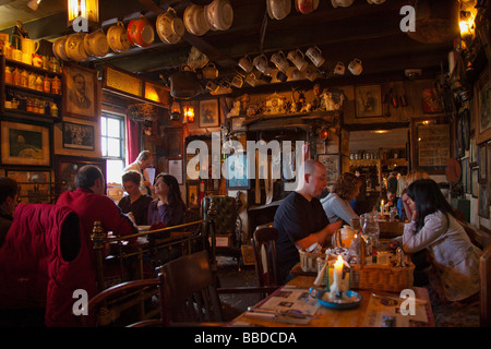 Johnnie Johnny Fox's Pub interior Glencullen County Wicklow Ireland ...