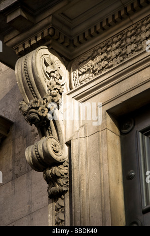 Exterior of the Reform Club, Pall Mall, London, showing the Reform flag ...