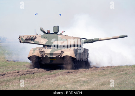 The Olifant Mk 1B main battle tank of the South African Defence Force ...